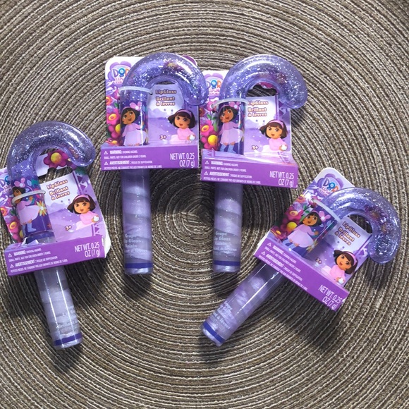 Nickelodeon | Makeup | 4 Dora The Explorer Lip Gloss Grape | Poshmark